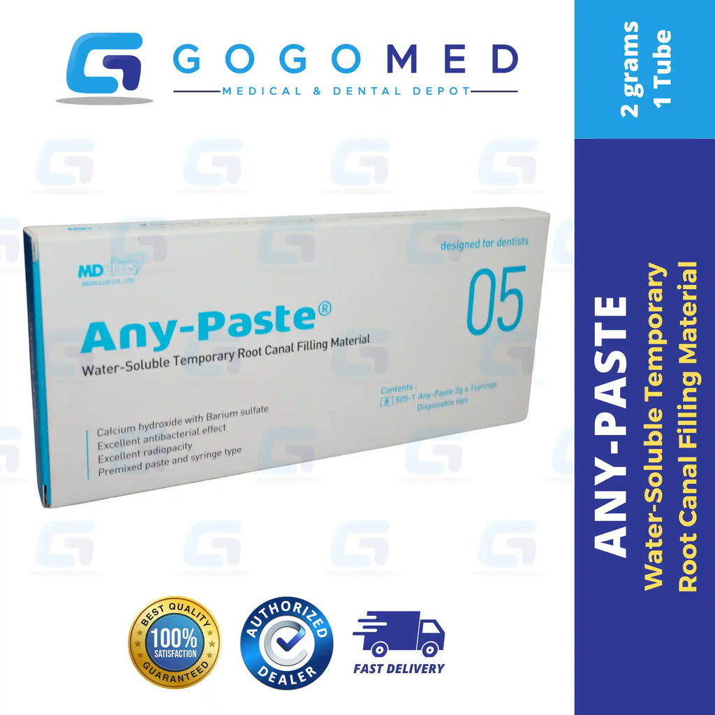 Any-Paste - Water Soluble Calcium Hydroxide Paste 2g – Gogomed Supplies