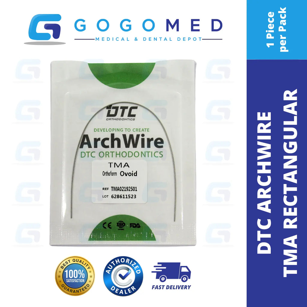 DTC USA - TMA Archwire (Rectangular) 1 Piece – Gogomed Supplies
