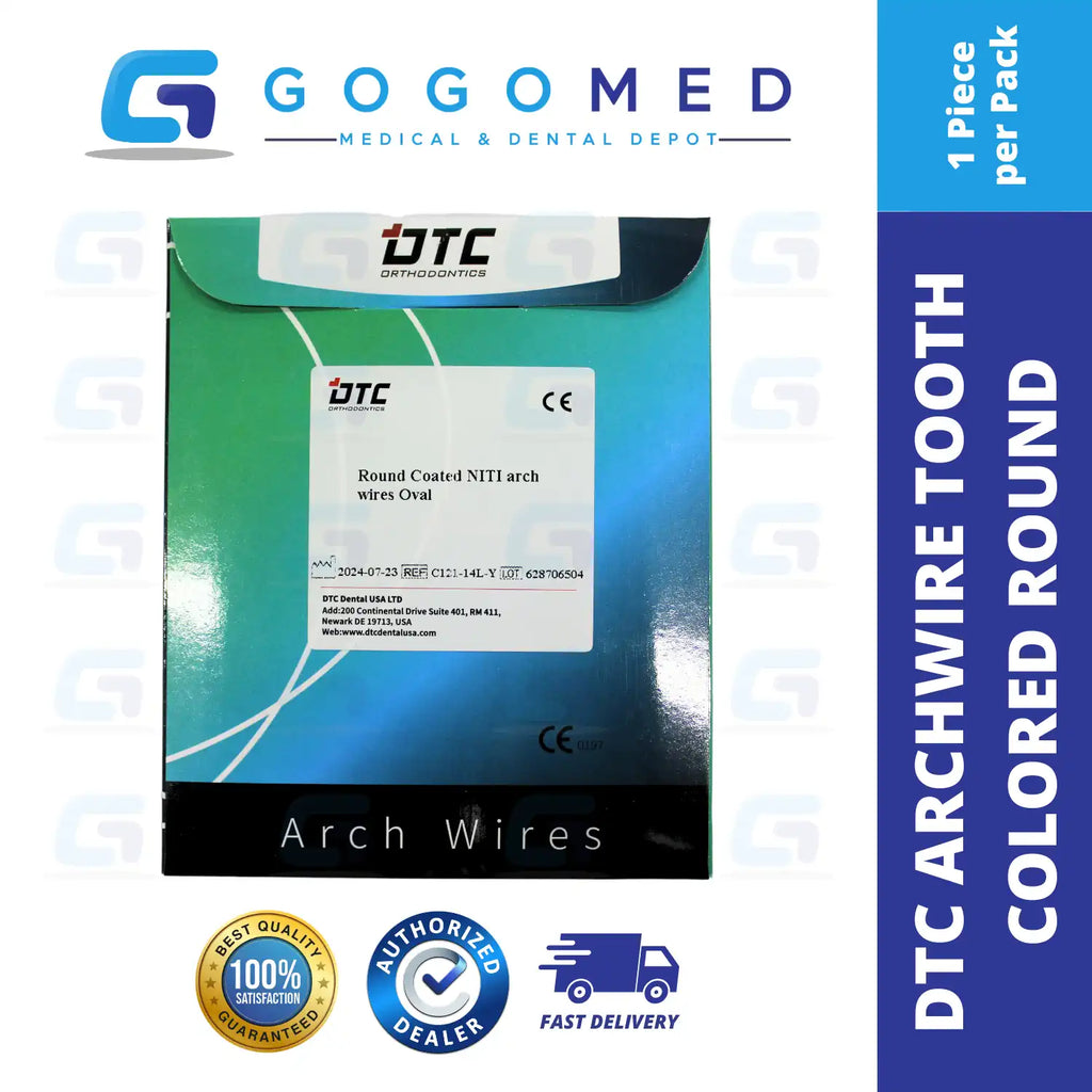 DTC USA - NiTi Tooth Color Archwire (Ovoid/Round) – Gogomed Supplies