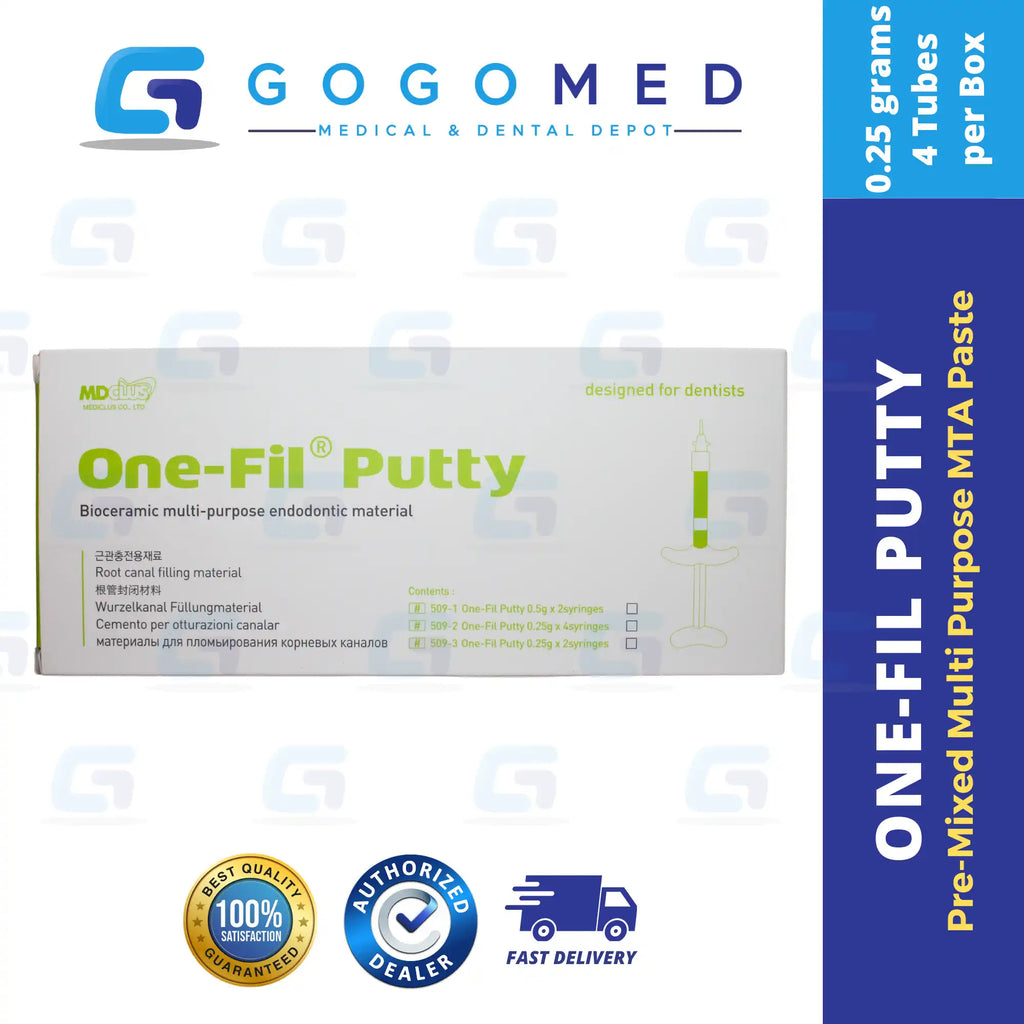 One-Fil Putty - Pre-Mixed Multi-Purpose MTA Paste 1g – Gogomed Supplies