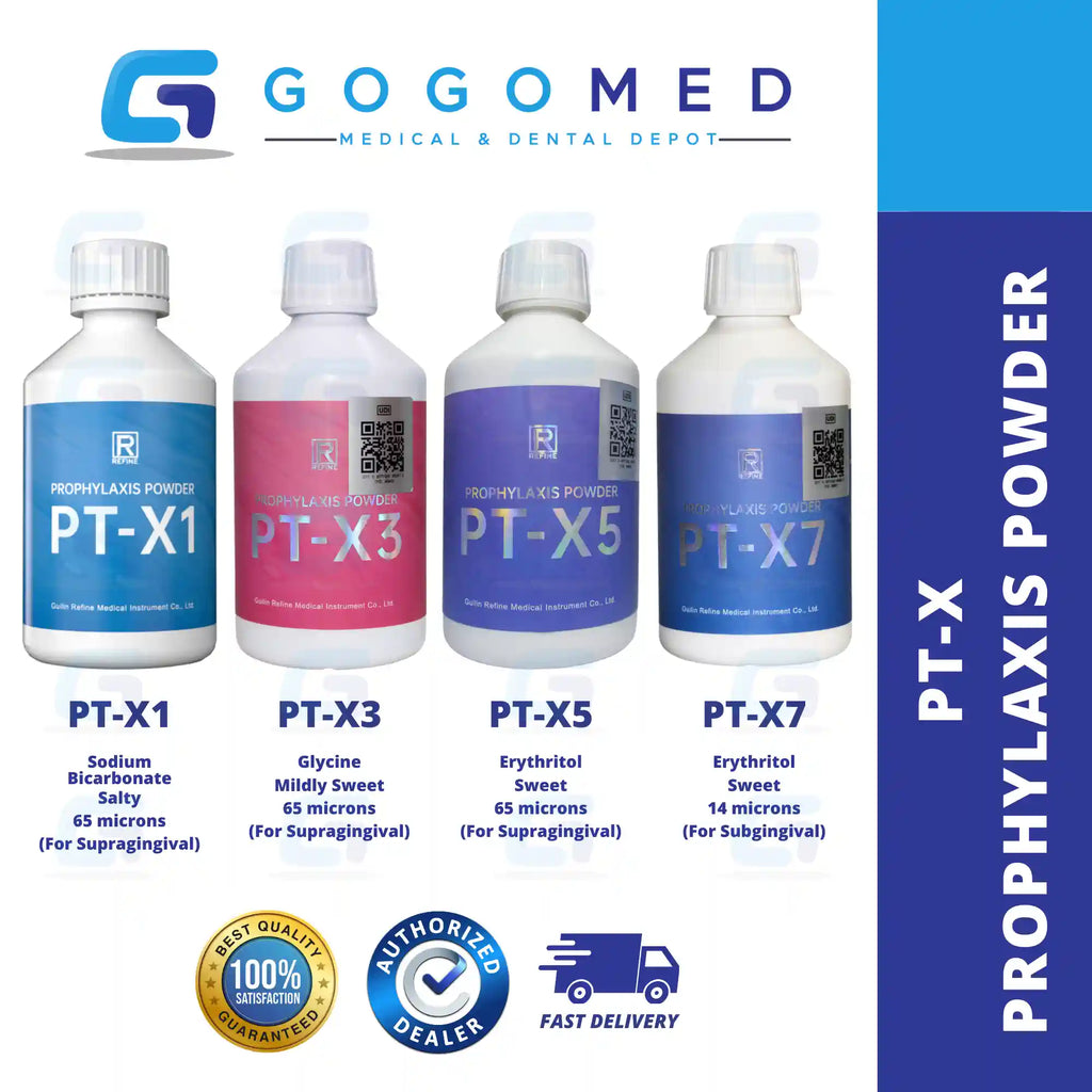 Prophy Powder - PT-X (Air Prophylaxis Powder) – Gogomed Supplies