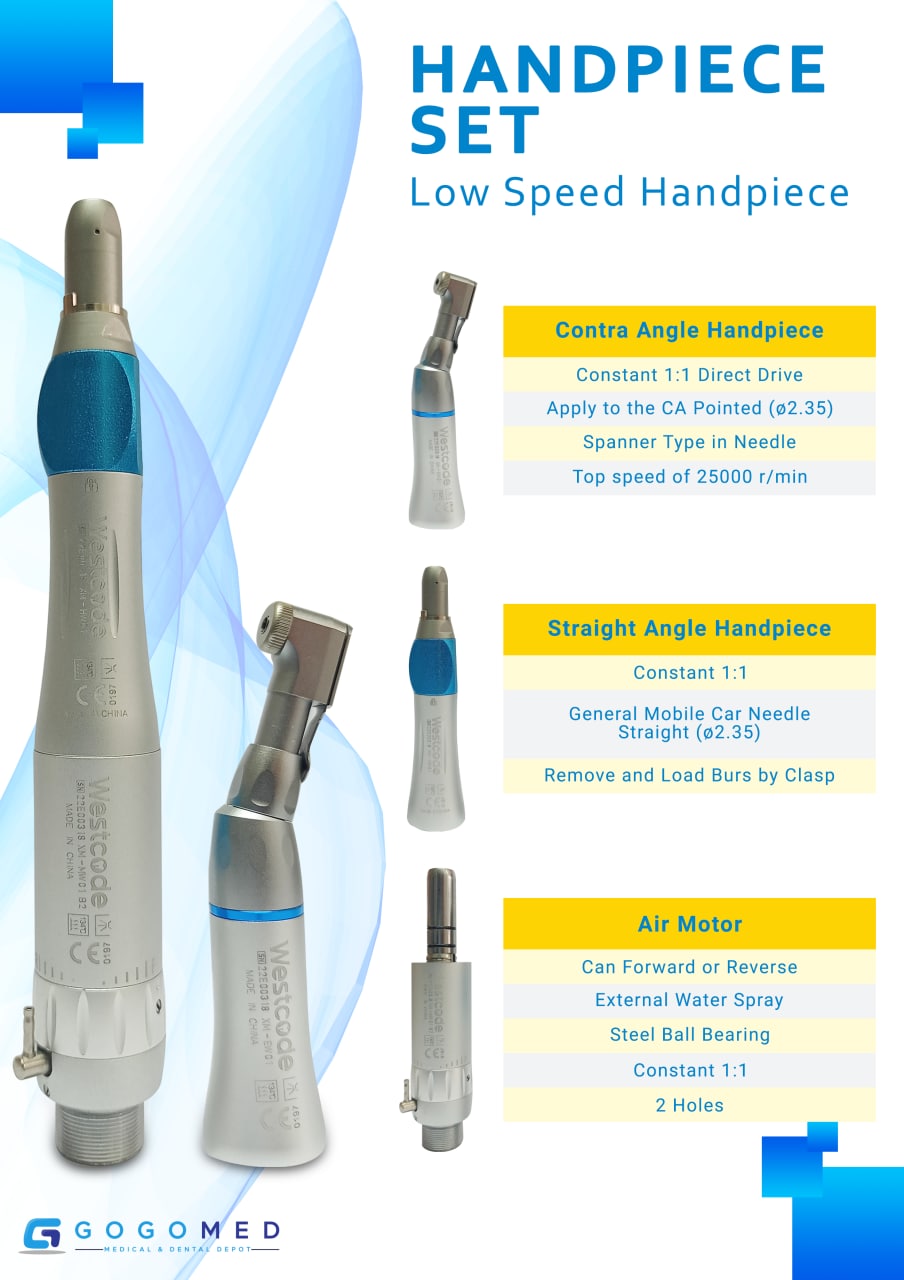 West Code - High Speed Handpiece with LED – Gogomed Supplies