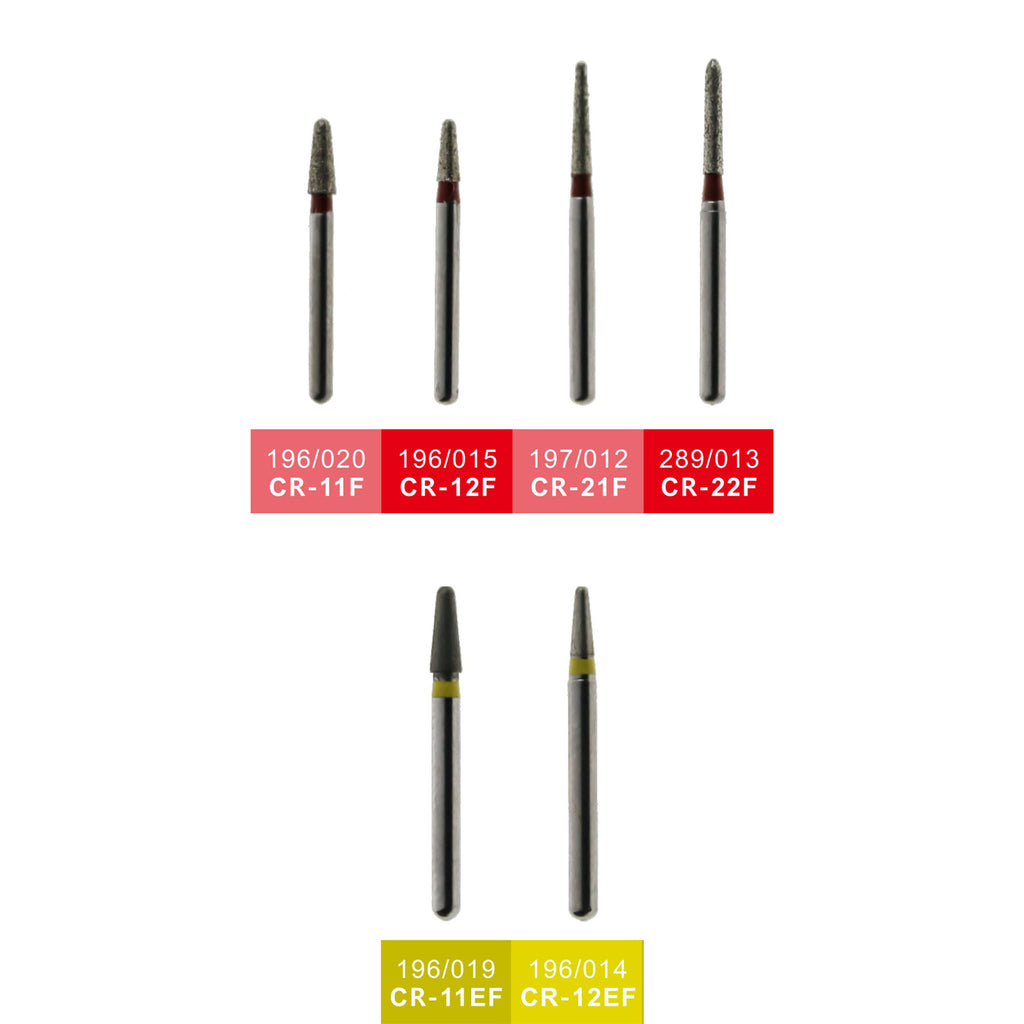 INLAY PREPARATION (CR) - DIAMOND BURS – Gogomed Supplies
