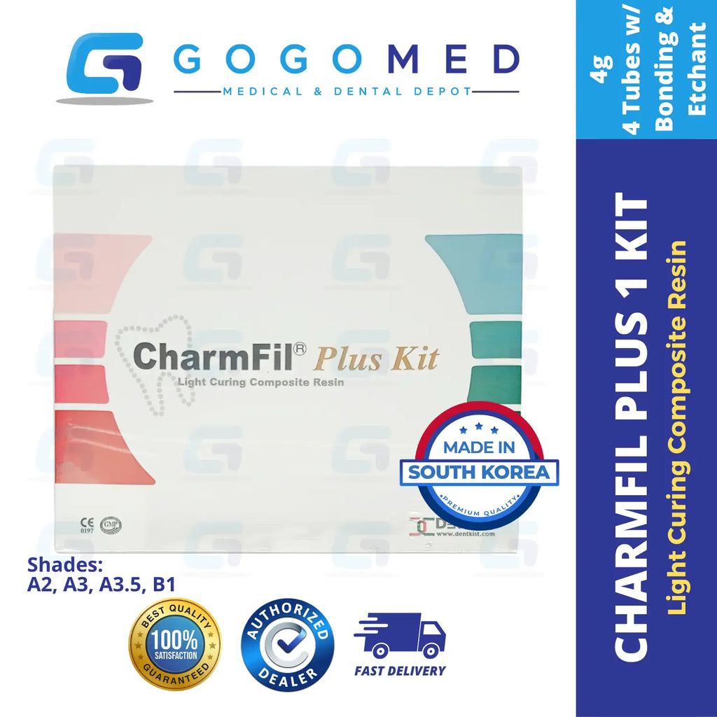 CharmFil Plus Kit (4 Tubes with Etchant and Bonding) - Light Curing Co ...