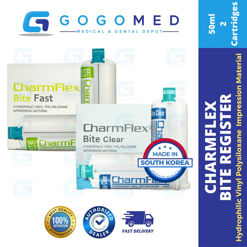 CharmFlex Bite Register - Bite Registration Impression Material - 50ml ...