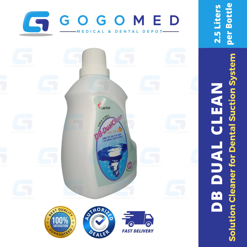 DB Dual Clean 2500mL - Dental Suction Line Cleaner – Gogomed Supplies