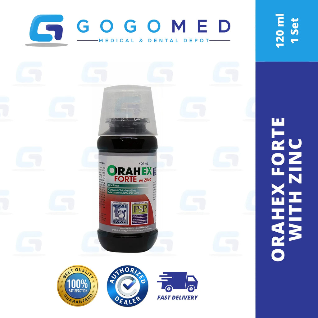 Orahex Forte with Zinc – Gogomed Supplies