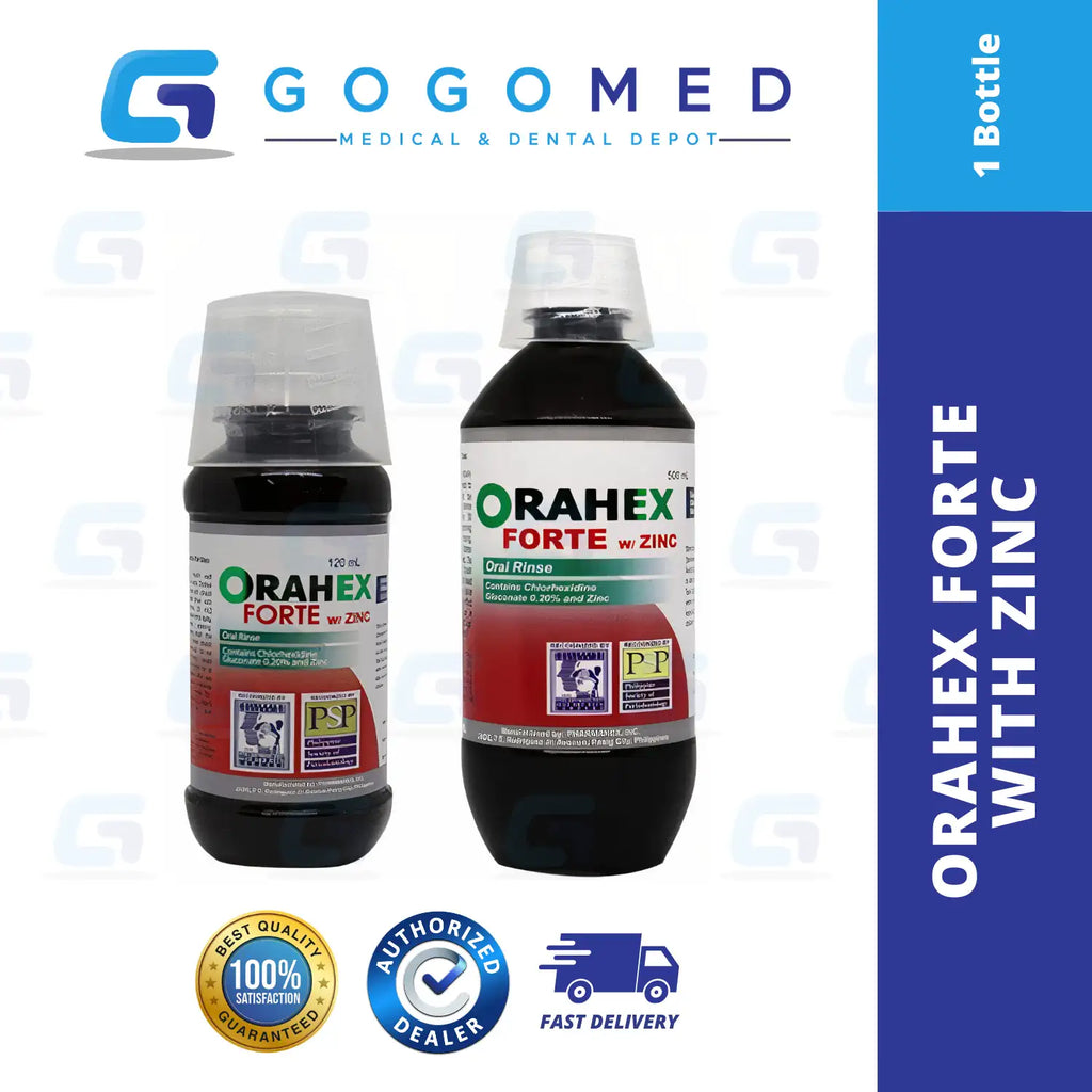 Orahex Forte with Zinc – Gogomed Supplies