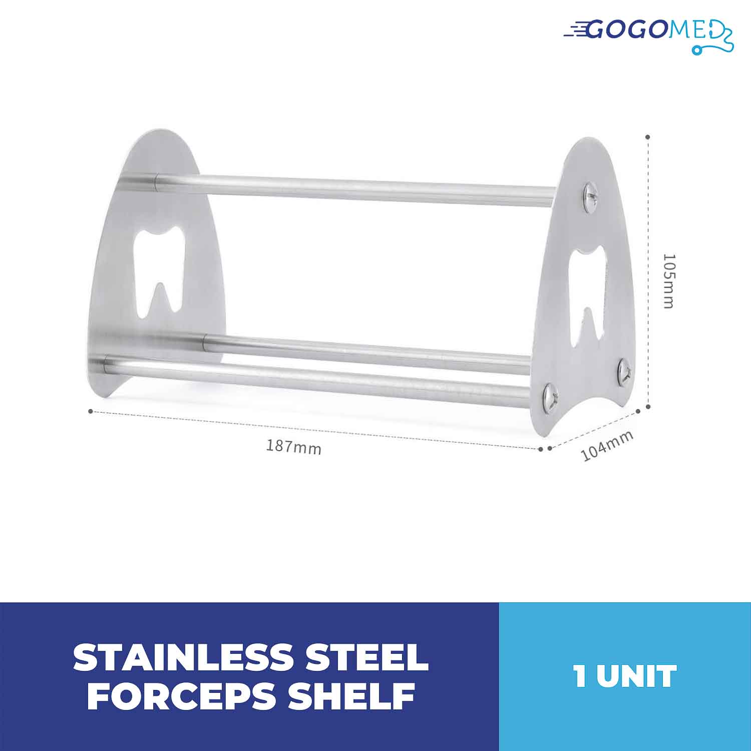 Stainless Steel Forceps Shelf – Gogomed Supplies