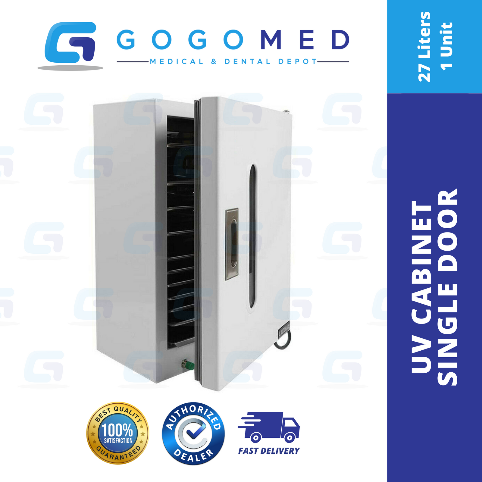 UV Sterilizer Disinfection Cabinet Single Door – Gogomed Supplies